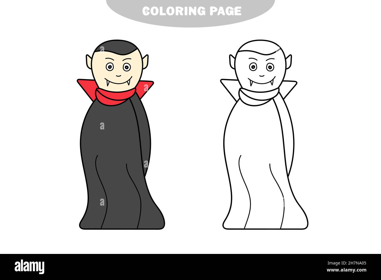 Disegni Da Colorare Di Vampiri Vampires After Dark Pagina Da