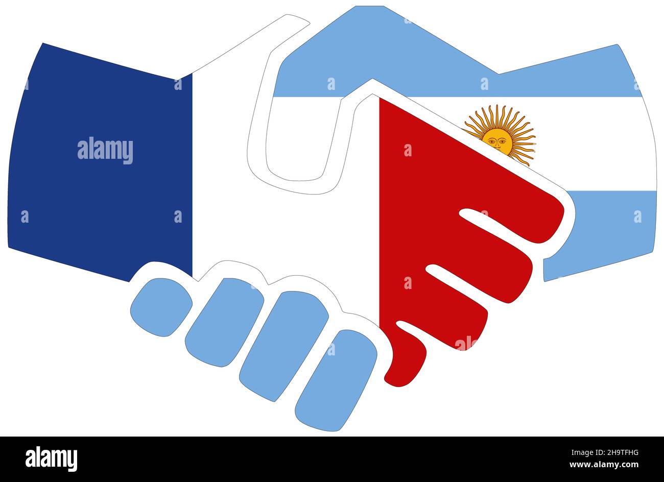 Bandiera argentina francia immagini e fotografie stock ad alta ...