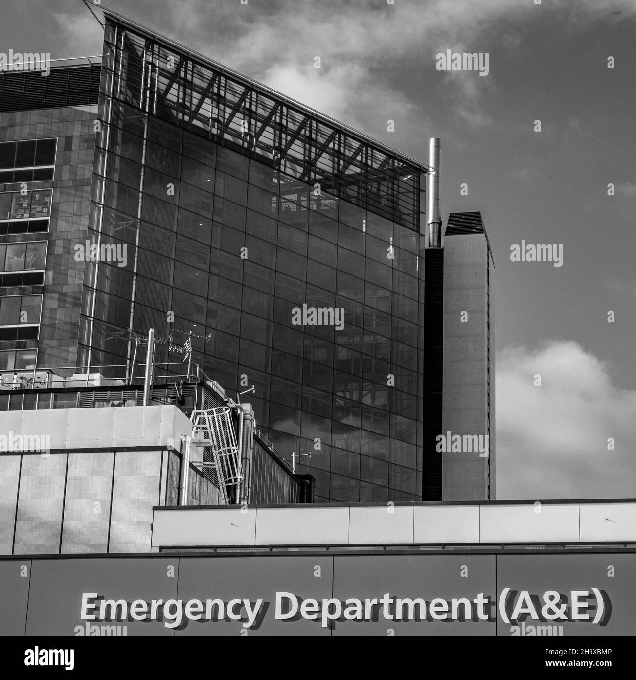 Nhs teaching hospital Foto e Immagini Stock in Bianco e Nero - Alamy