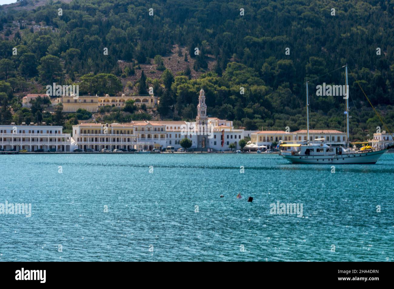 14 settembre 2021, Panormitis, Grecia: Famoso monastero Panormitis sull ...