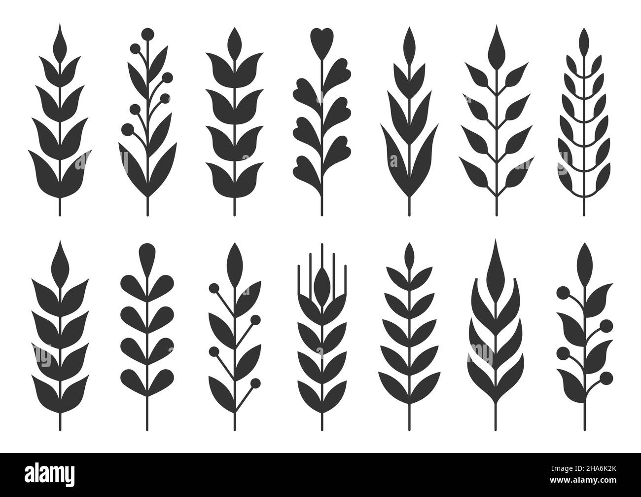 Albero ulivo stilizzato immagini e fotografie stock ad alta risoluzione ...