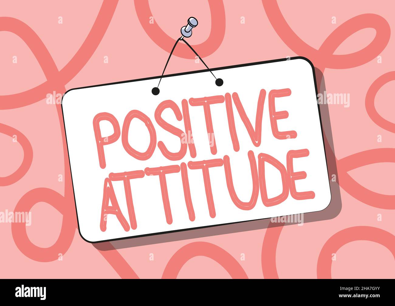 Ispirazione che mostra atteggiamento positivo del segno. Concetto di ...