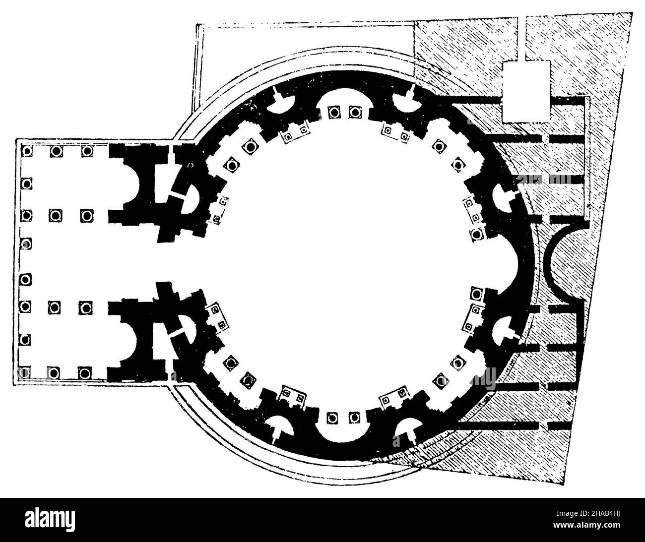Pantheon roma incisione immagini e fotografie stock ad alta risoluzione ...