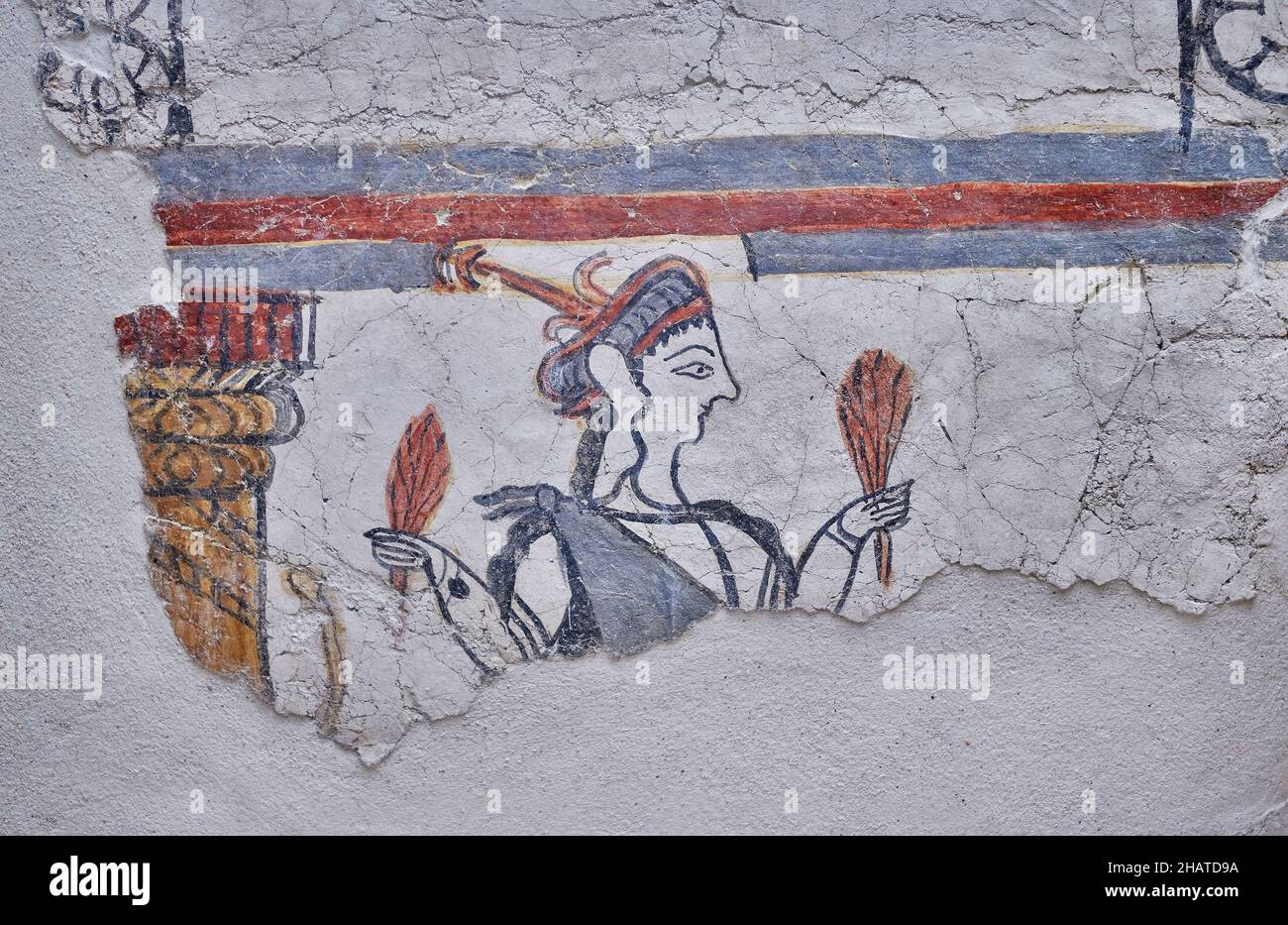 Micenei affreschi immagini e fotografie stock ad alta risoluzione - Alamy