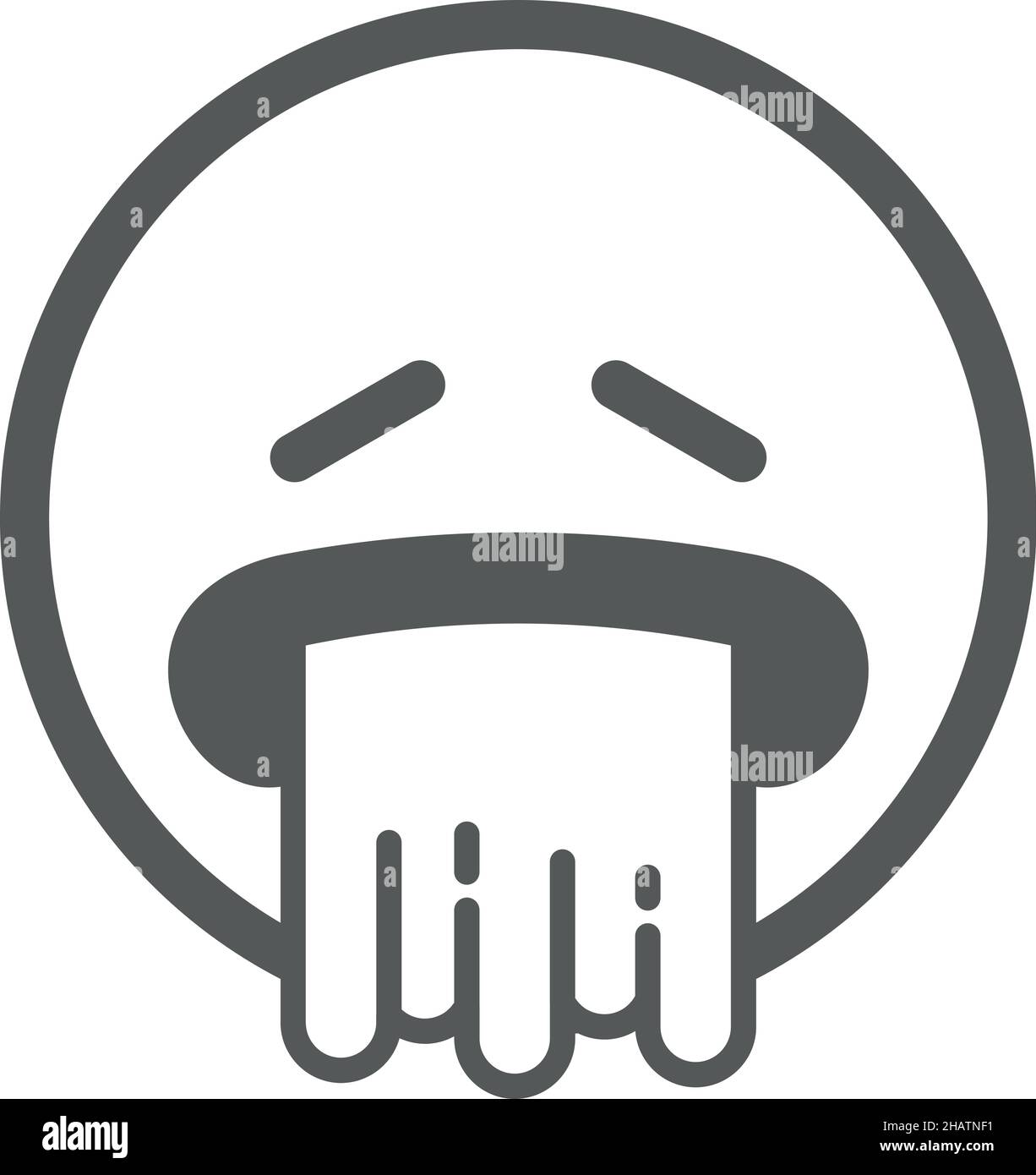 Vomito emoji Immagini Vettoriali Stock - Alamy