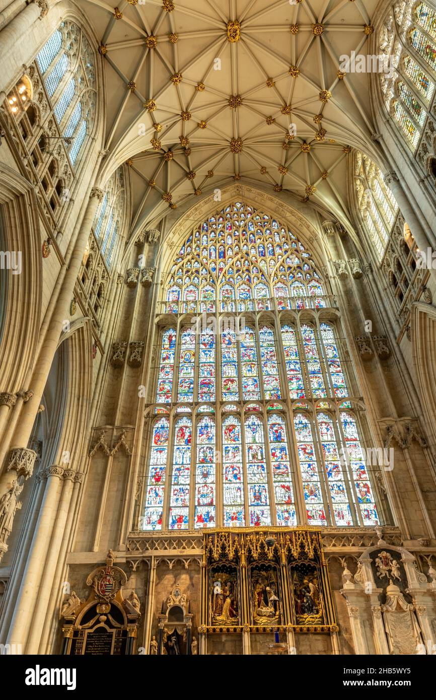 Finestra della cattedrale di york immagini e fotografie stock ad alta ...