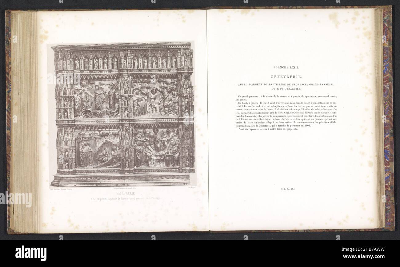 Autel dargent du baptistere de florence immagini e fotografie stock ad ...
