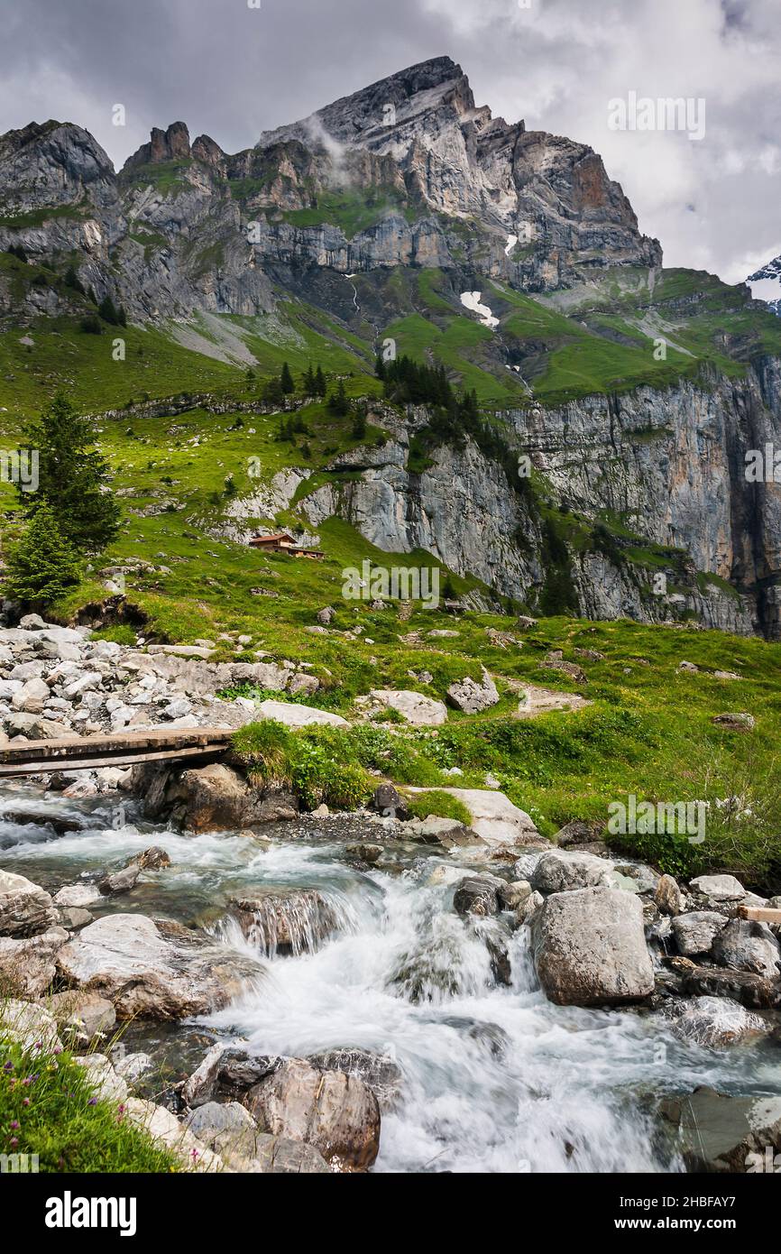 Oeschinensee lake immagini e fotografie stock ad alta risoluzione - Alamy