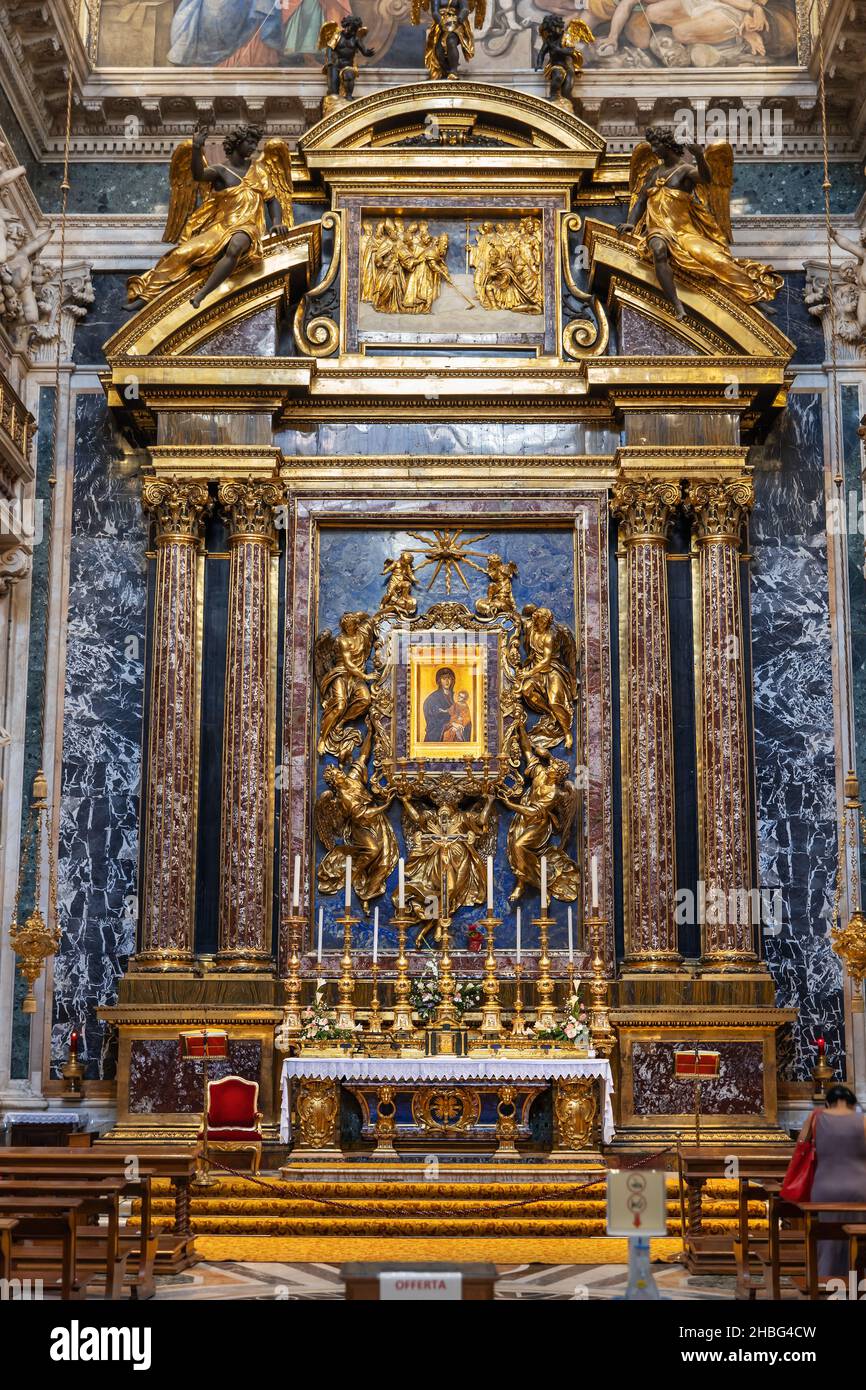 Roma, Italia, Basilica di Santa Maria maggiore (Basilica di Santa Maria ...