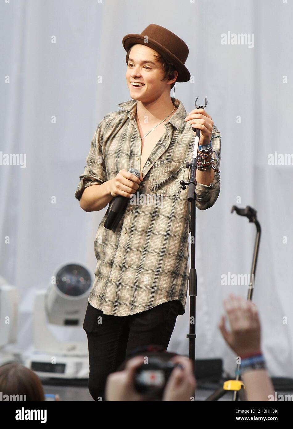 Bradley simpson vamps on stage immagini e fotografie stock ad alta ...
