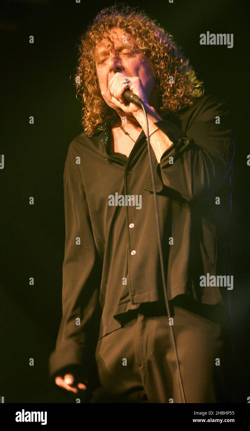 Ex led zeppelin frontman robert plant immagini e fotografie stock ad ...