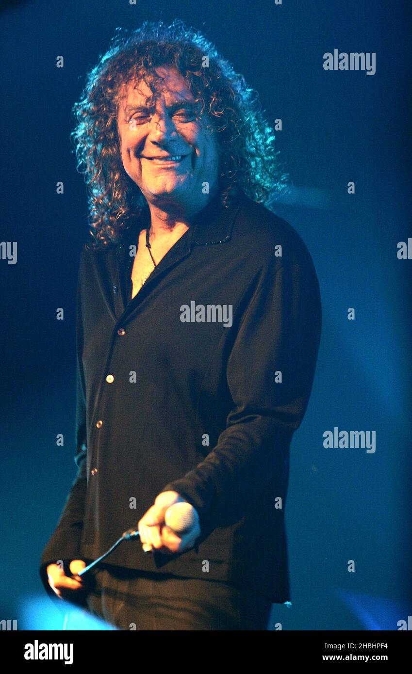 Ex led zeppelin frontman robert plant immagini e fotografie stock ad ...