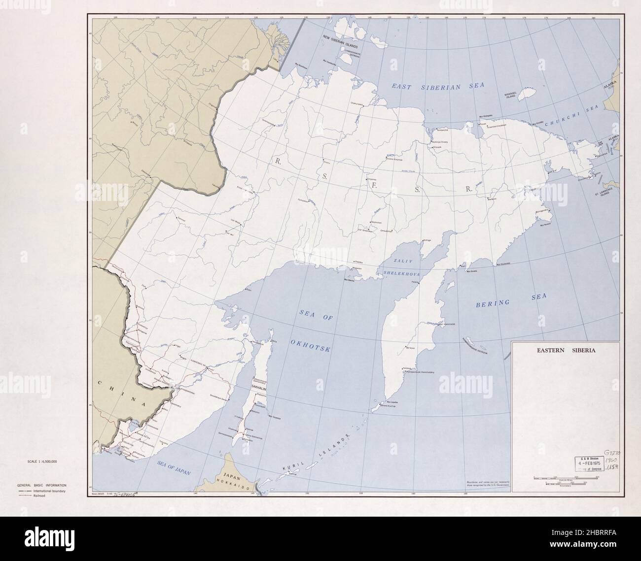 Mappa storica della siberia immagini e fotografie stock ad alta ...