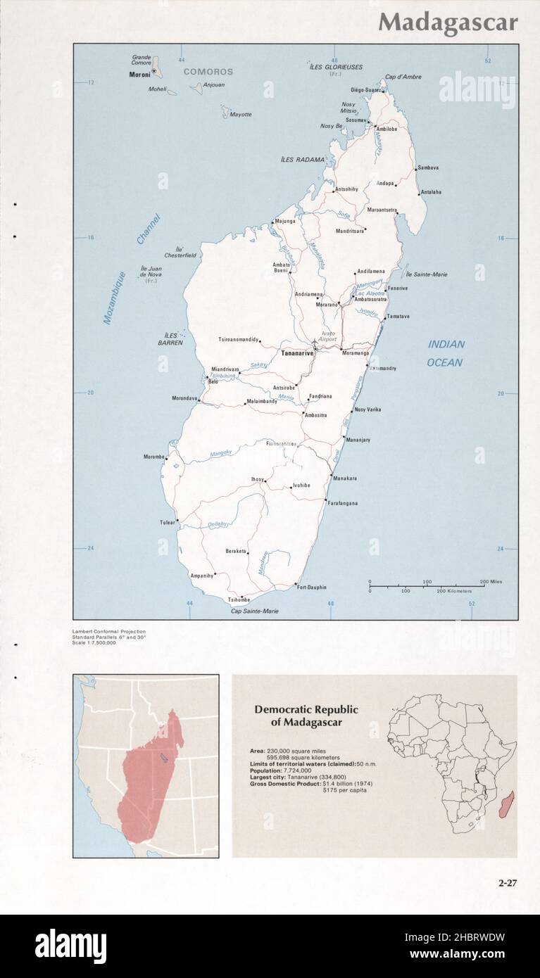 Mappa del madagascar immagini e fotografie stock ad alta risoluzione ...