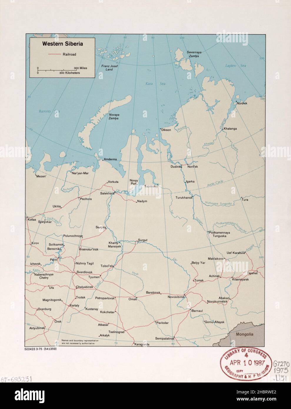 Siberia map immagini e fotografie stock ad alta risoluzione - Alamy