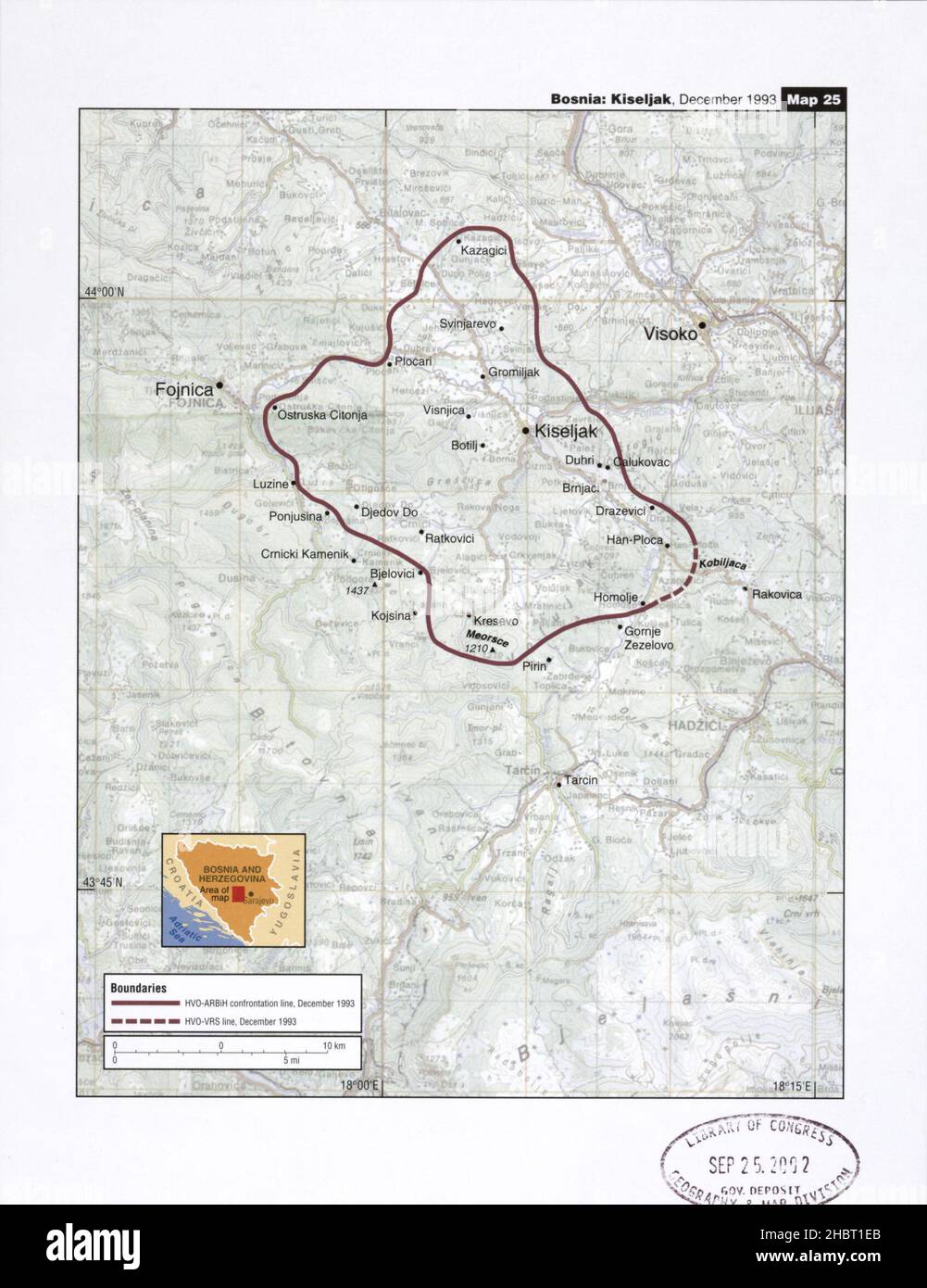 Kiseljak bosnia mappa immagini e fotografie stock ad alta risoluzione ...