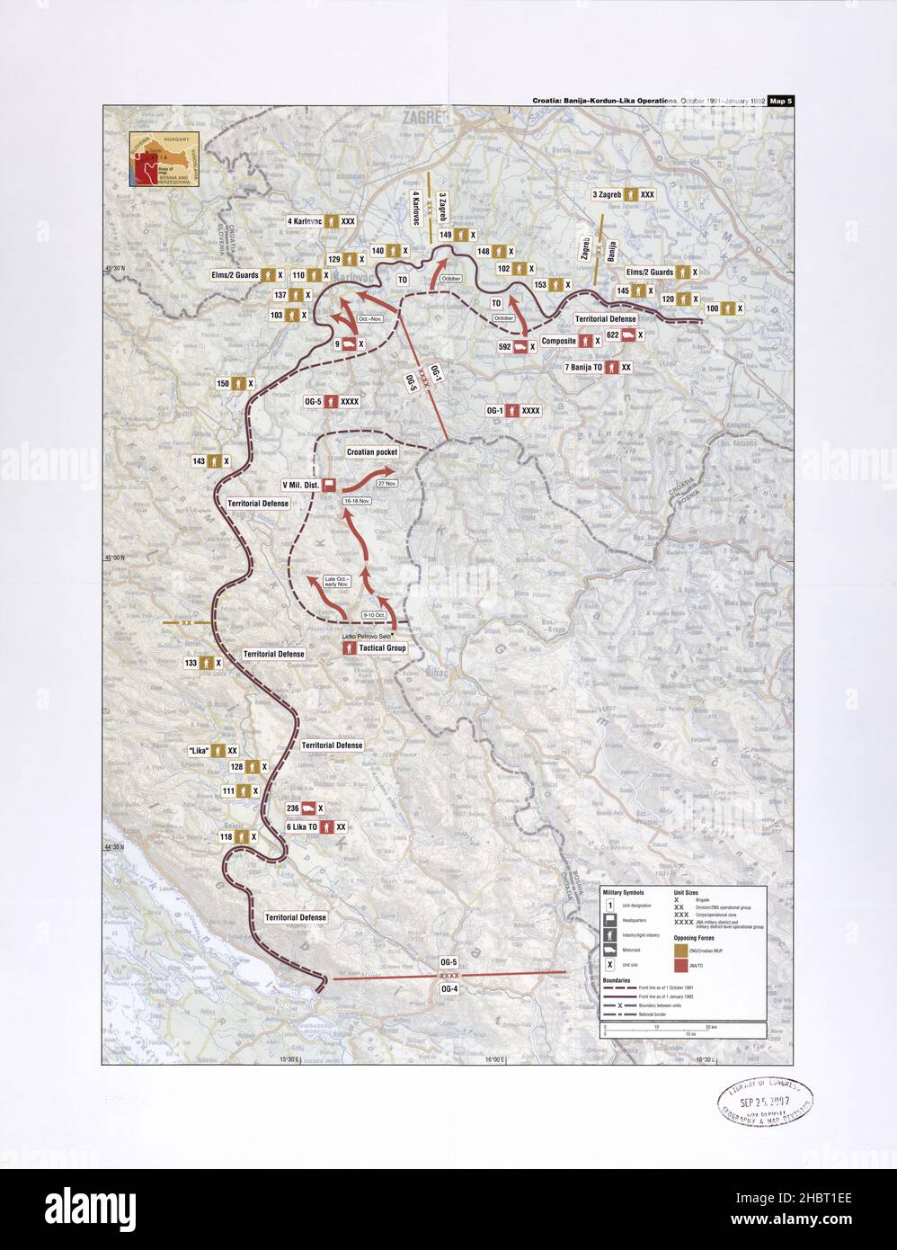 Mappa militare della guerra dei balcani immagini e fotografie stock ad ...