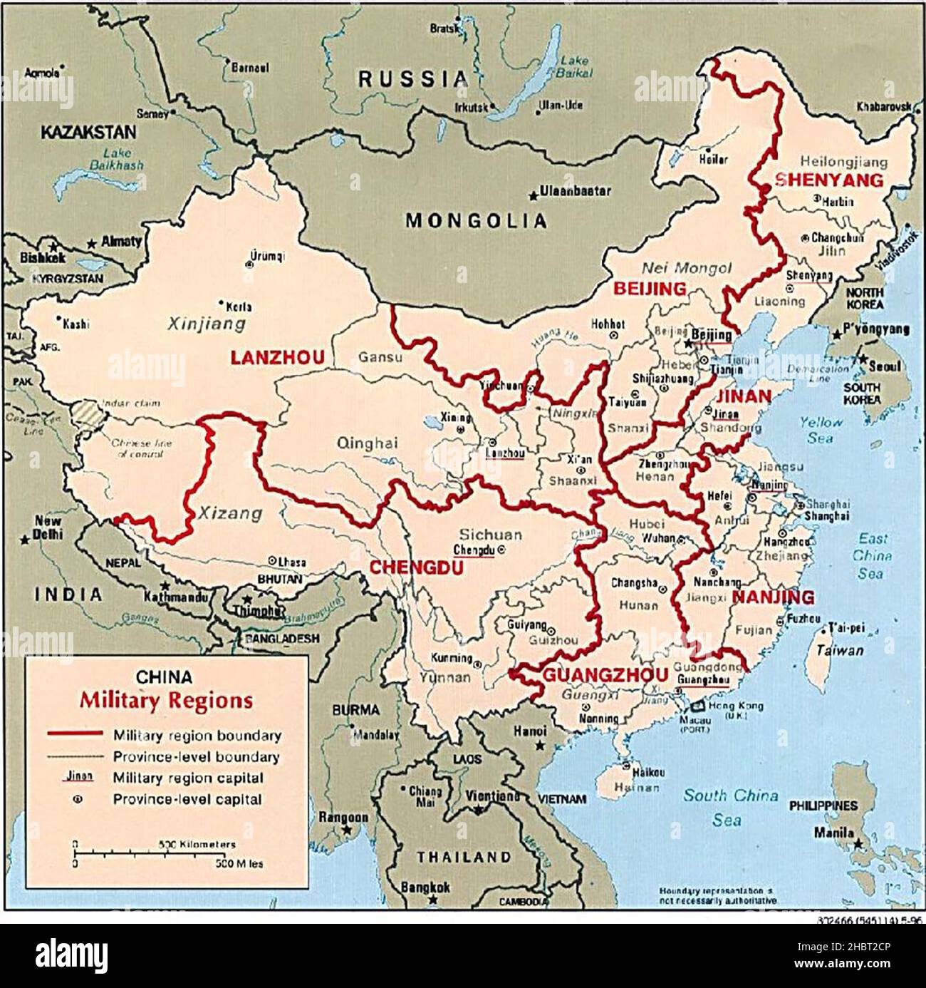 Regioni mappa della cina immagini e fotografie stock ad alta ...