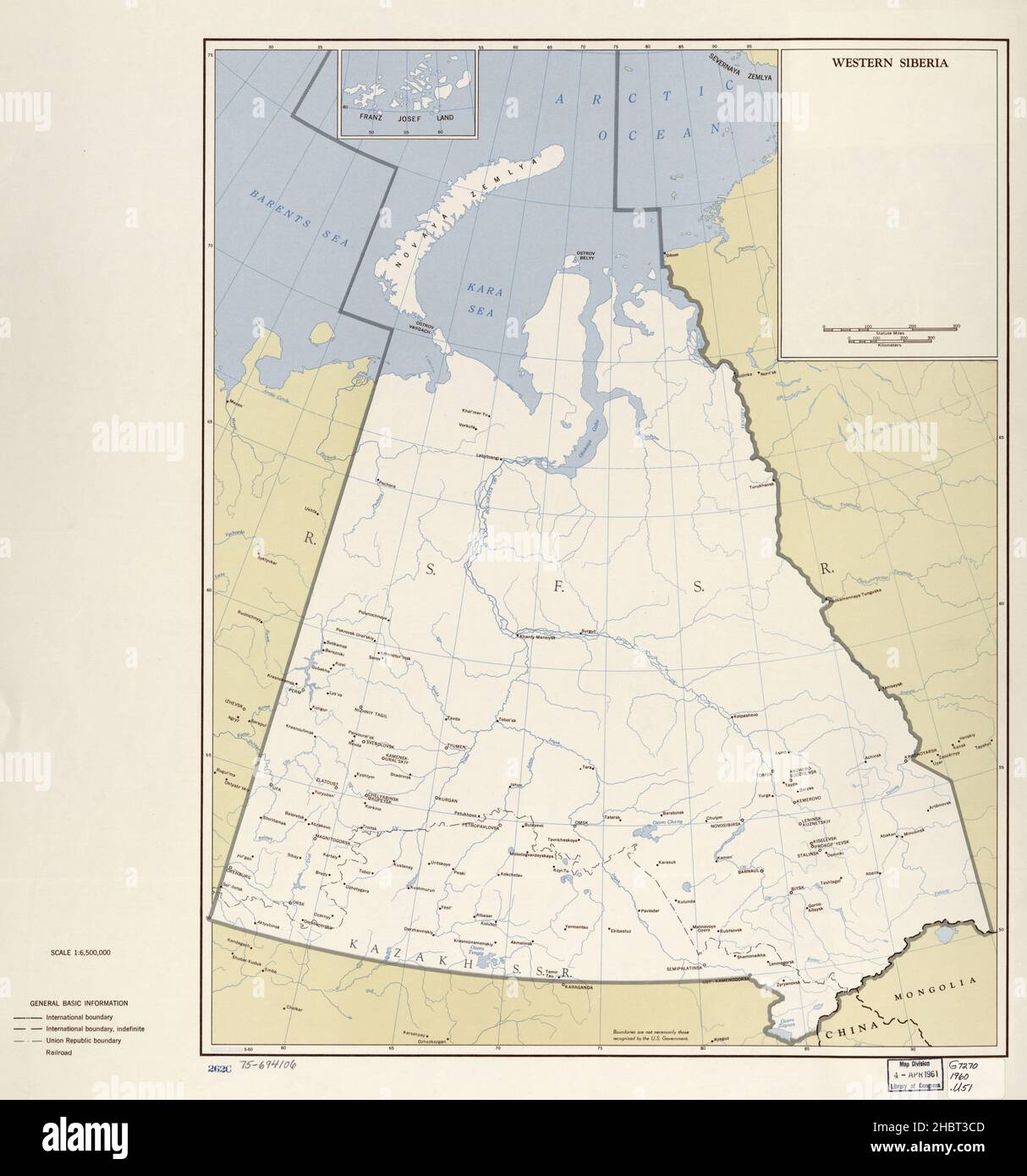 Mappa della siberia occidentale immagini e fotografie stock ad alta ...