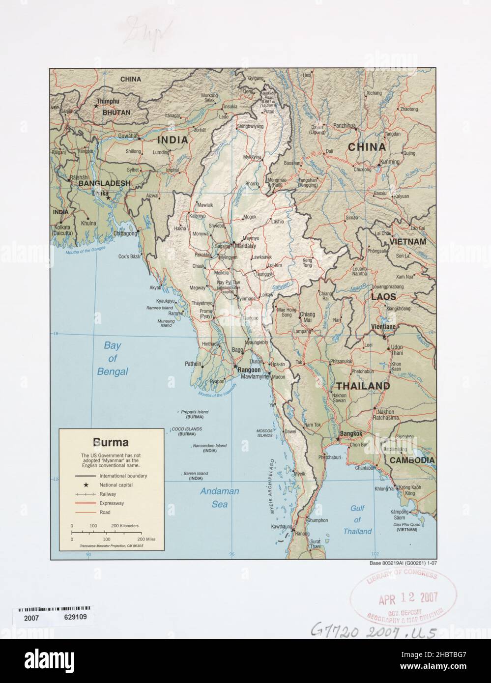 Mappe della birmania immagini e fotografie stock ad alta risoluzione ...
