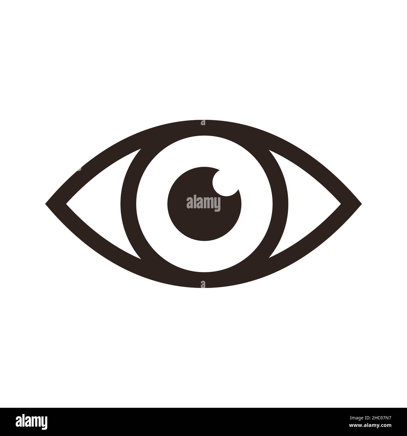 Occhio simbolo icona vettoriale immagini e fotografie stock ad alta ...