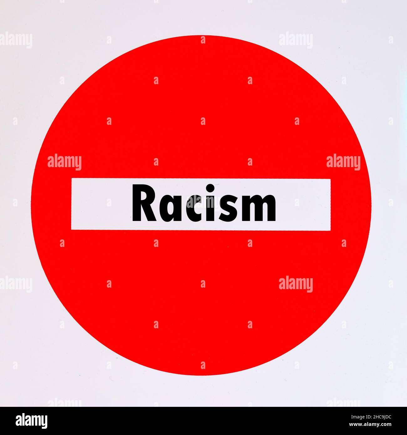 Fine simbolo del razzismo immagini e fotografie stock ad alta ...