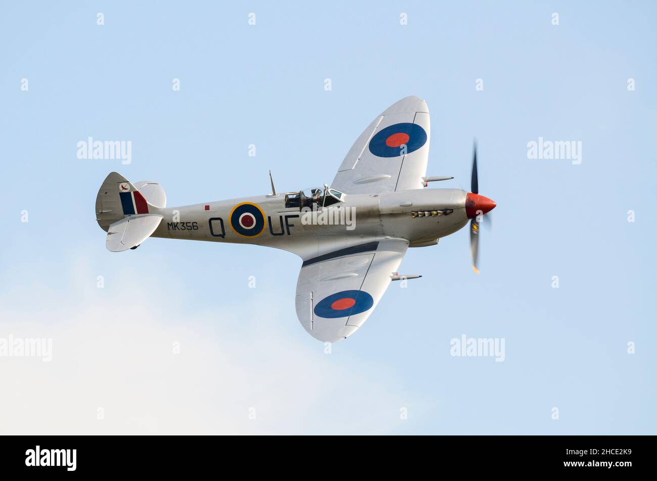 Seconda guerra mondiale Supermarine Spitfire IX aereo da combattimento MK356 della RAF, Royal ...