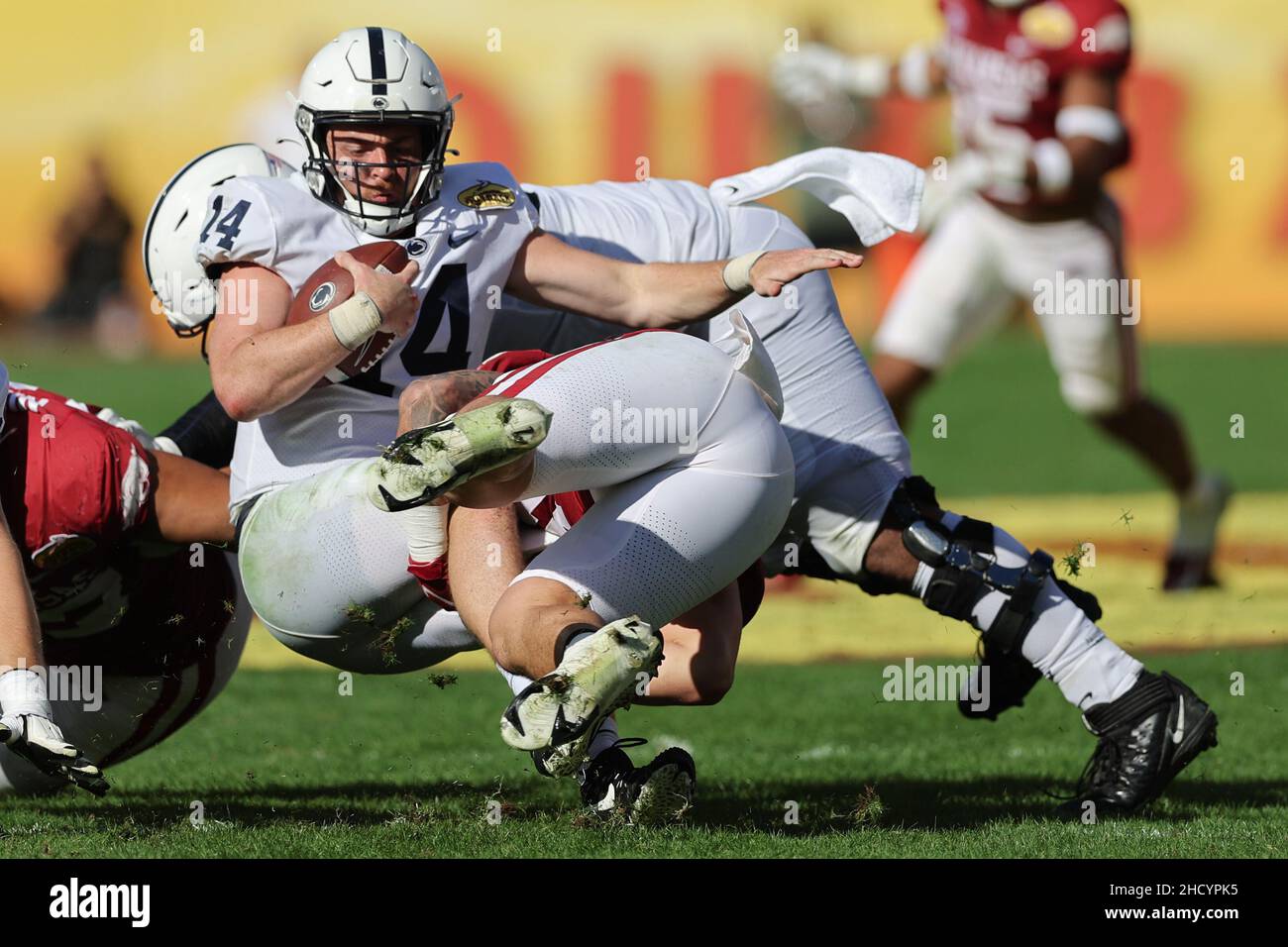 1 gennaio 2022: Il quarto del Penn state Nittany Lions SEAN CLIFFORD ...