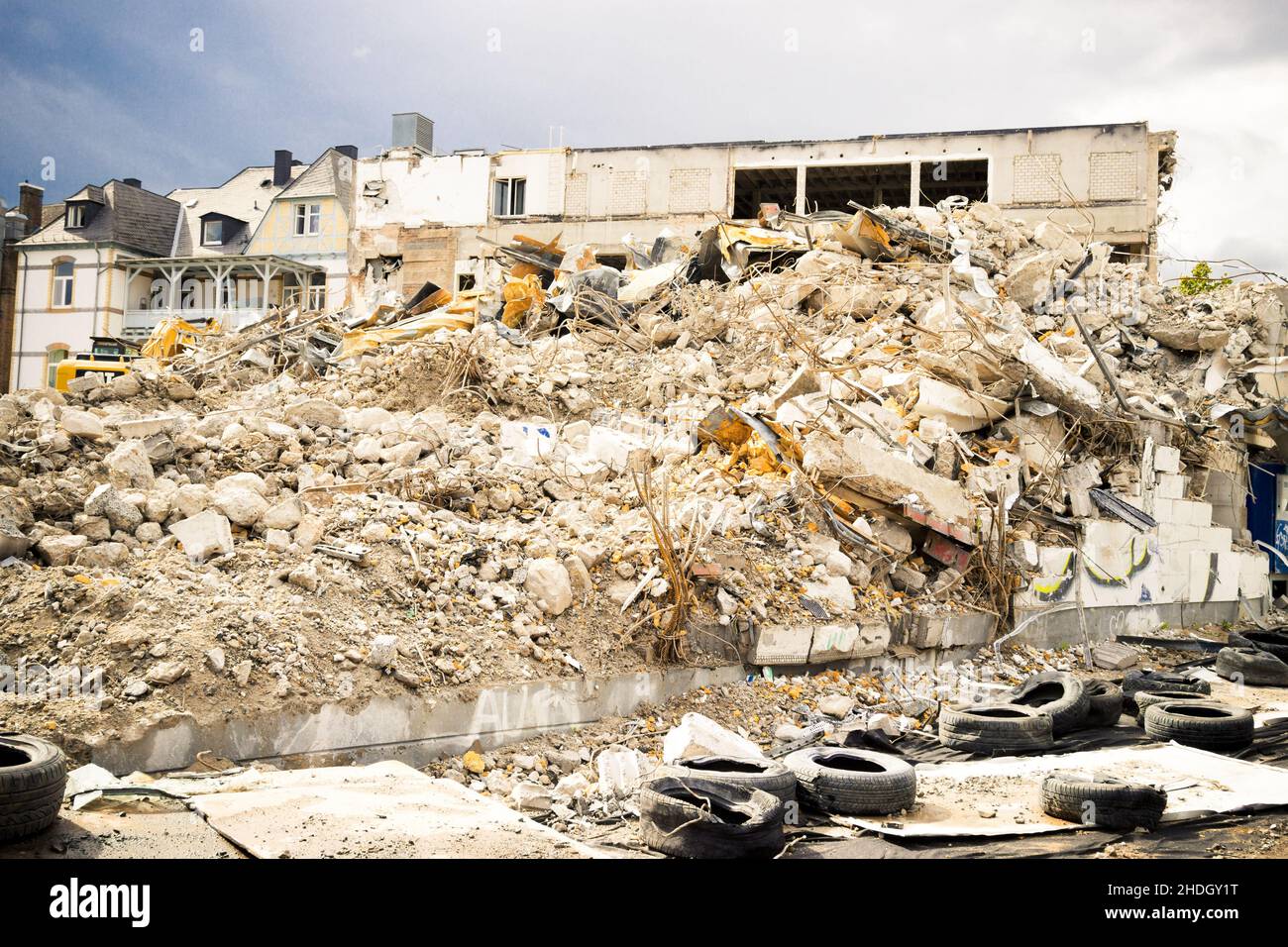 Macerie funzionano immagini e fotografie stock ad alta risoluzione - Alamy