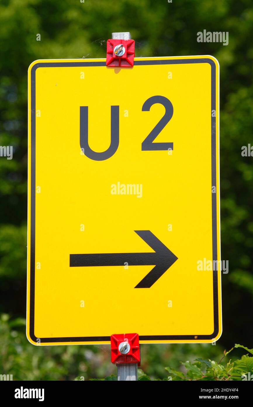 segnaletica stradale, deviazione, u2, segnaletica stradale, segnali ...