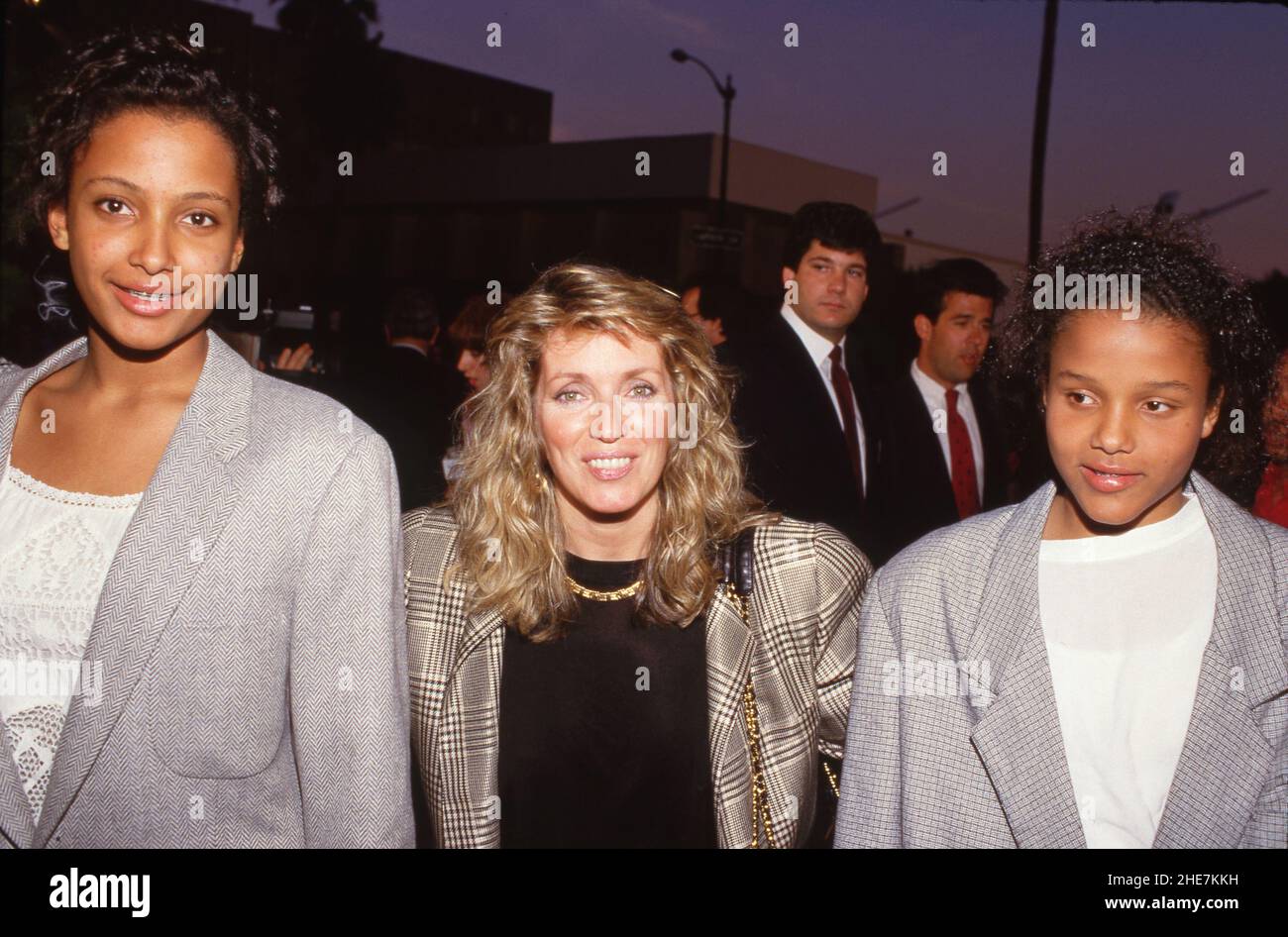 Joanna Shimkus e le Figlie Sydney Poitier e Anika Poitier Circa 1980's ...