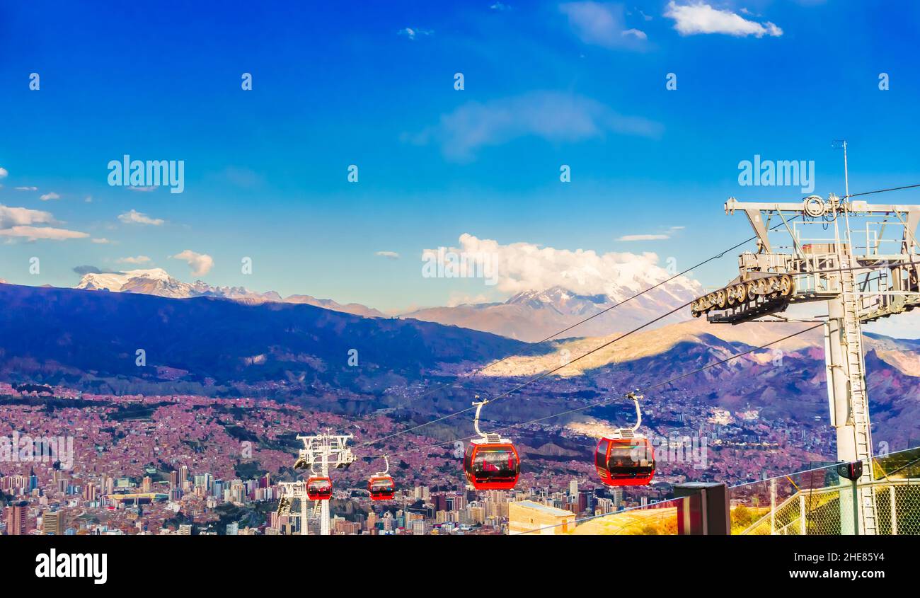 Sistema di funivia aerea immagini e fotografie stock ad alta ...