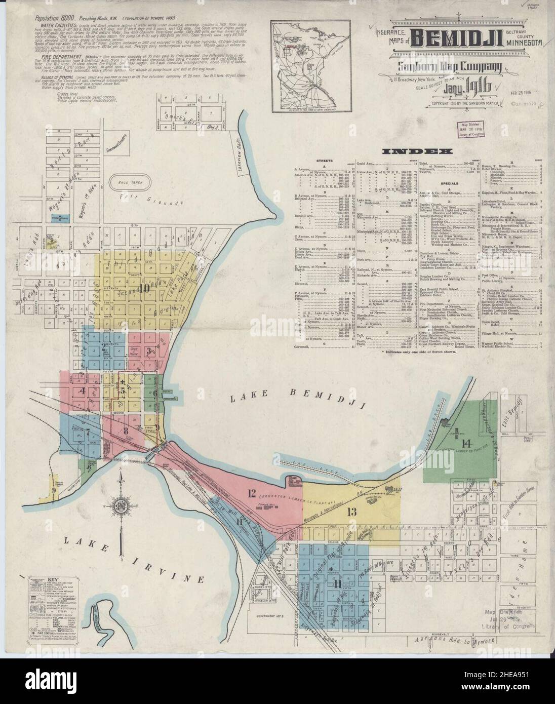 Mappa di bemidji immagini e fotografie stock ad alta risoluzione - Alamy