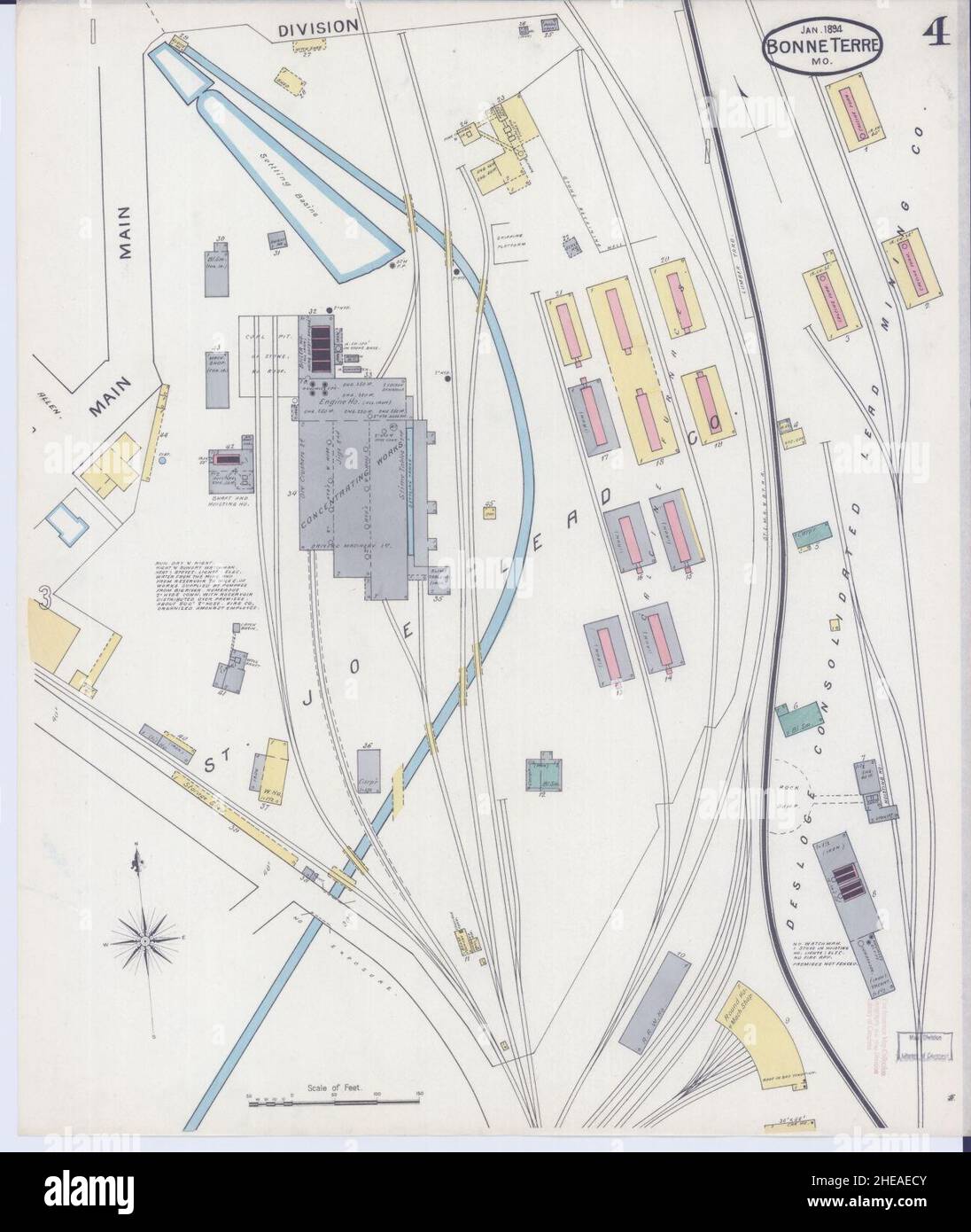 Mappa di bonne terre, missouri immagini e fotografie stock ad alta ...