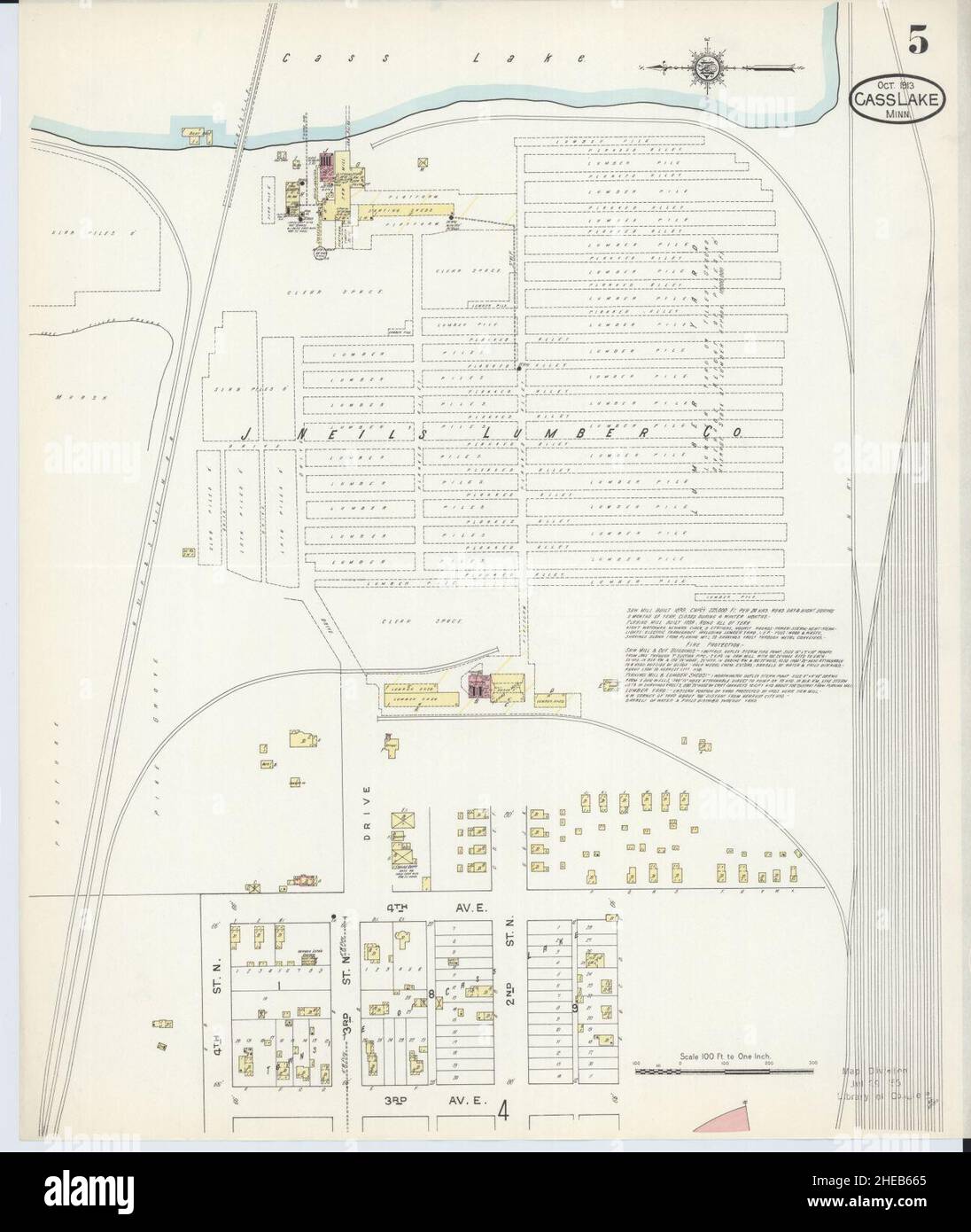 Cass lake minnesota mappa immagini e fotografie stock ad alta ...