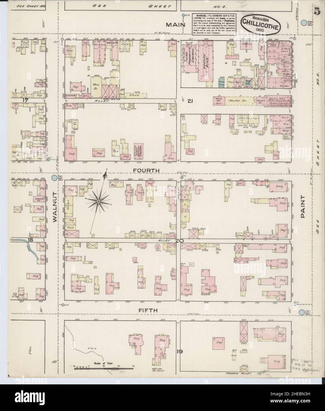 Mappa di chillicothe immagini e fotografie stock ad alta risoluzione ...