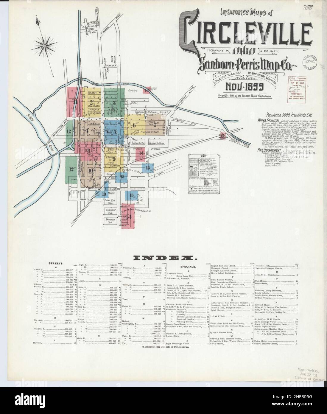Mappa di circleville immagini e fotografie stock ad alta risoluzione ...