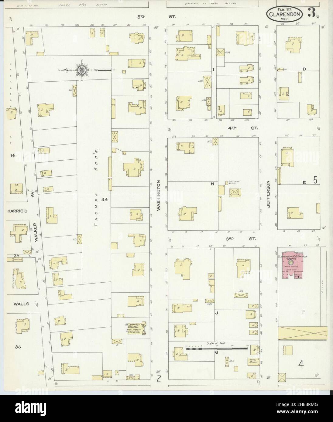 Mappa di clarendon arkansas immagini e fotografie stock ad alta ...
