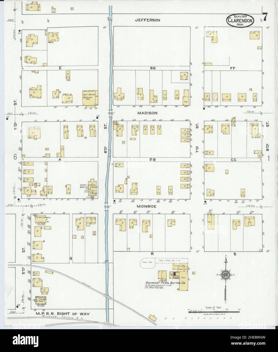 Mappa di clarendon arkansas immagini e fotografie stock ad alta ...