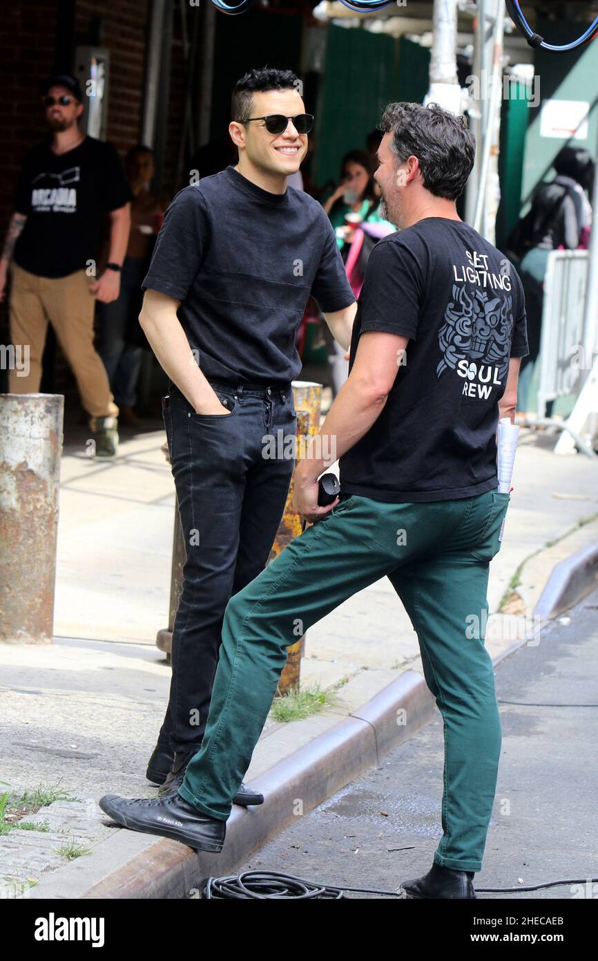 New York - NY - 20190724 Sam EsmailRami Malek e Carly Chaikin hanno ...