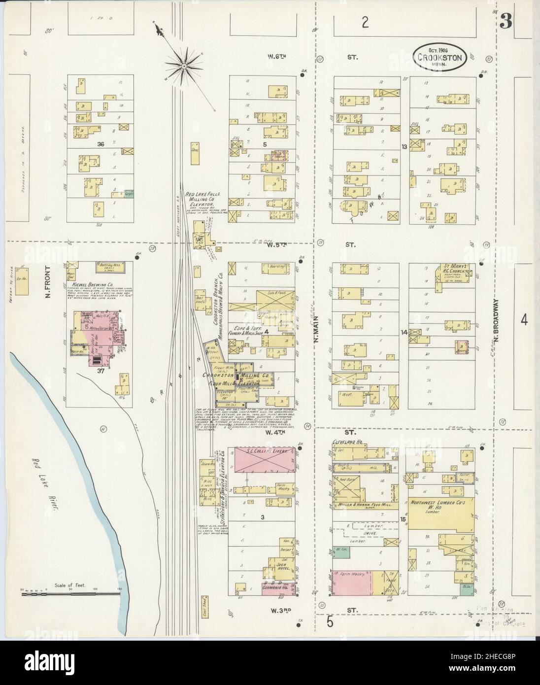 Mappa di crookston immagini e fotografie stock ad alta risoluzione - Alamy