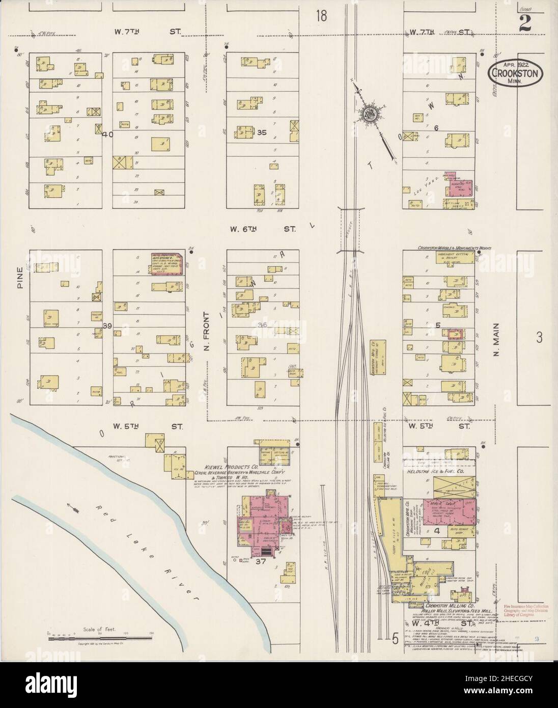 Mappa di crookston immagini e fotografie stock ad alta risoluzione - Alamy