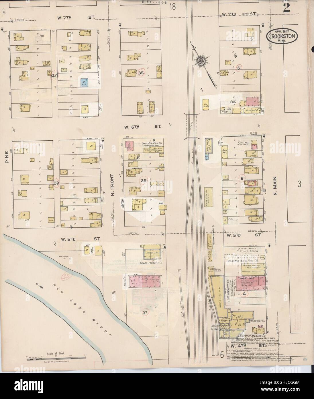 Mappa di crookston immagini e fotografie stock ad alta risoluzione - Alamy