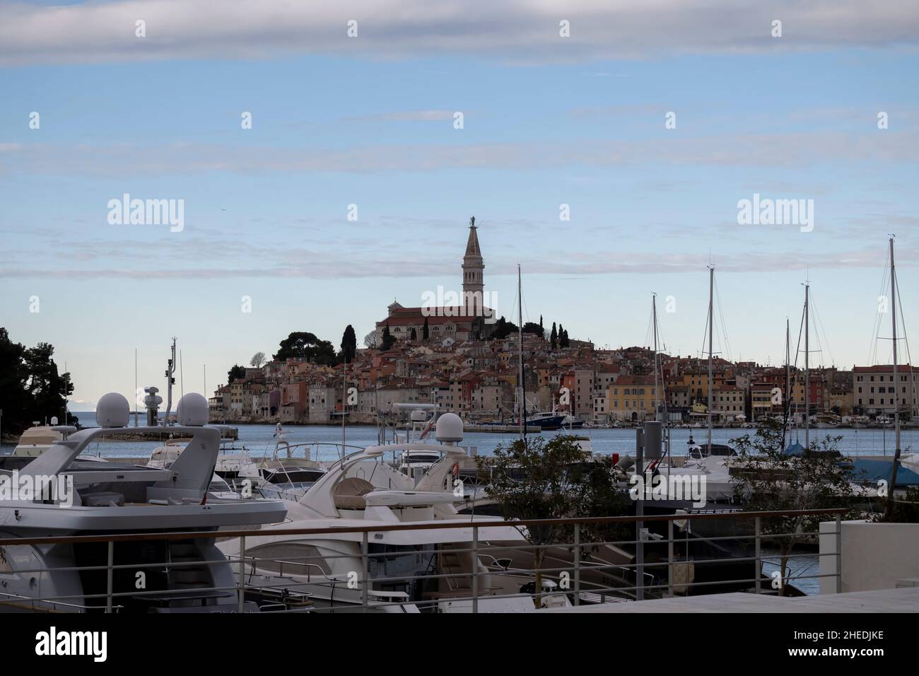 Rovigno, Croazia-6th gennaio 2022: Bella città di Rovigno e la sua ...