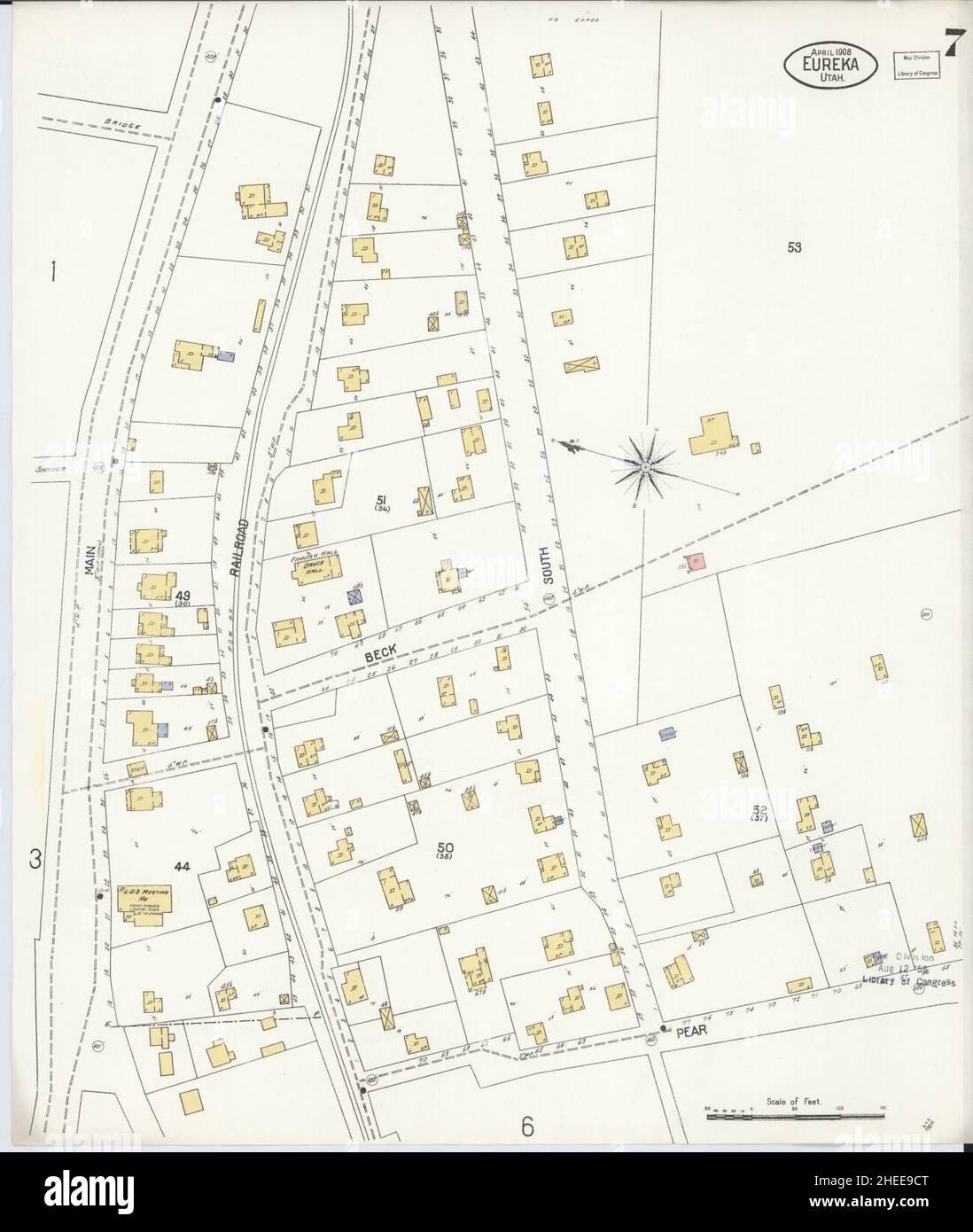 Mappa di eureka utah immagini e fotografie stock ad alta risoluzione ...
