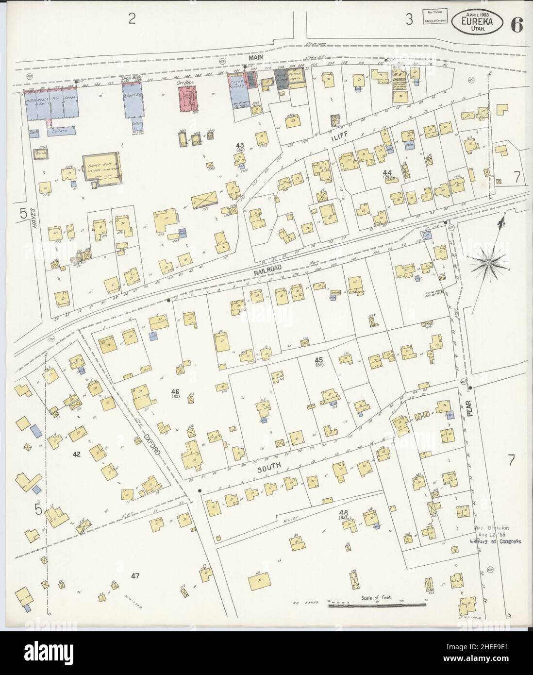 Mappa di eureka utah immagini e fotografie stock ad alta risoluzione ...