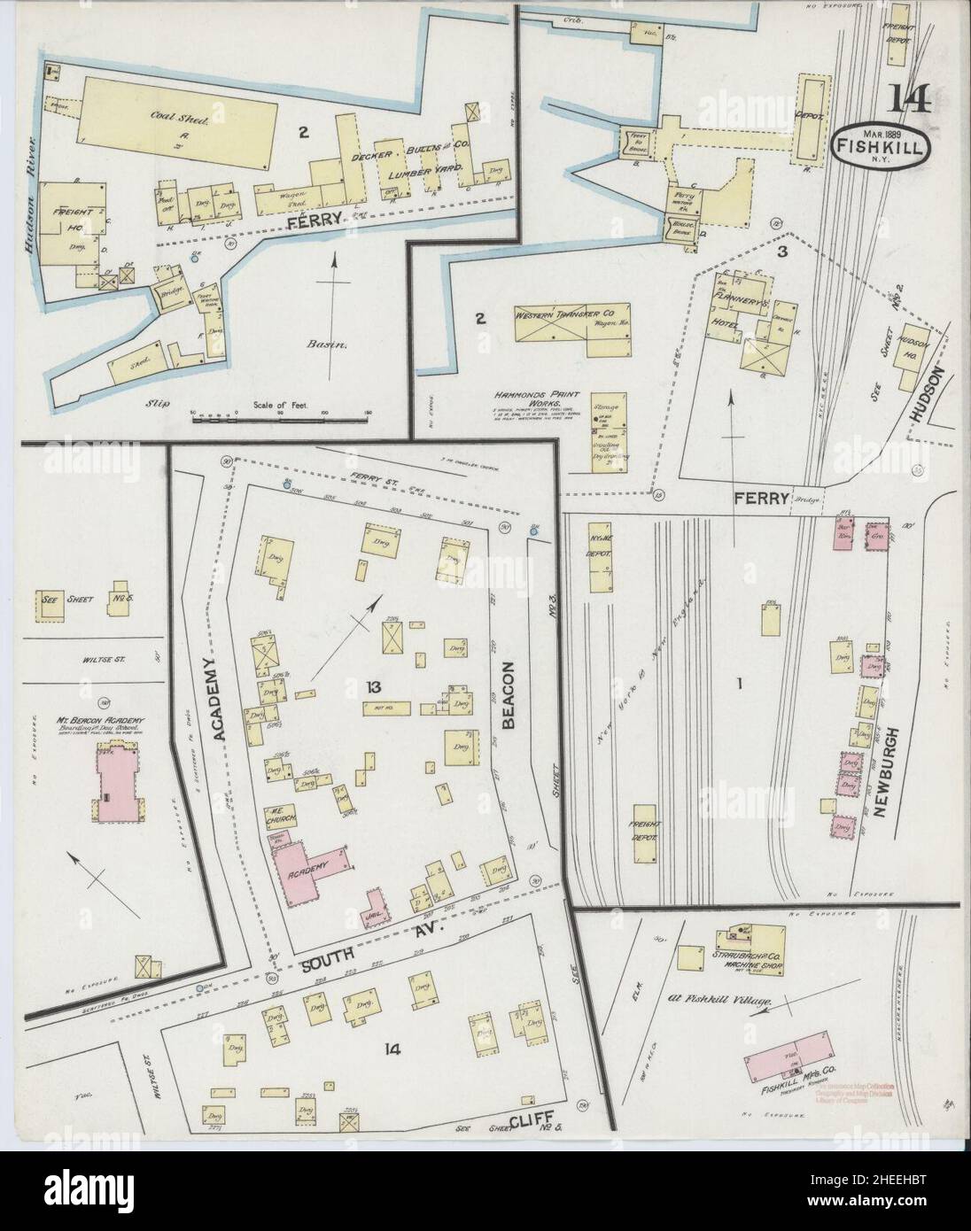 Mappa di fishkill new york immagini e fotografie stock ad alta ...