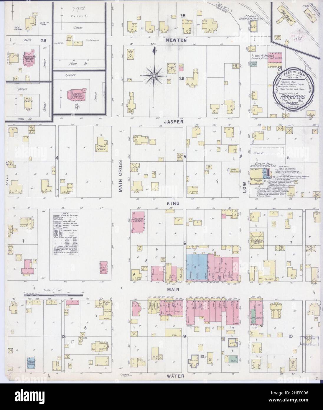Mappa di frankford immagini e fotografie stock ad alta risoluzione - Alamy