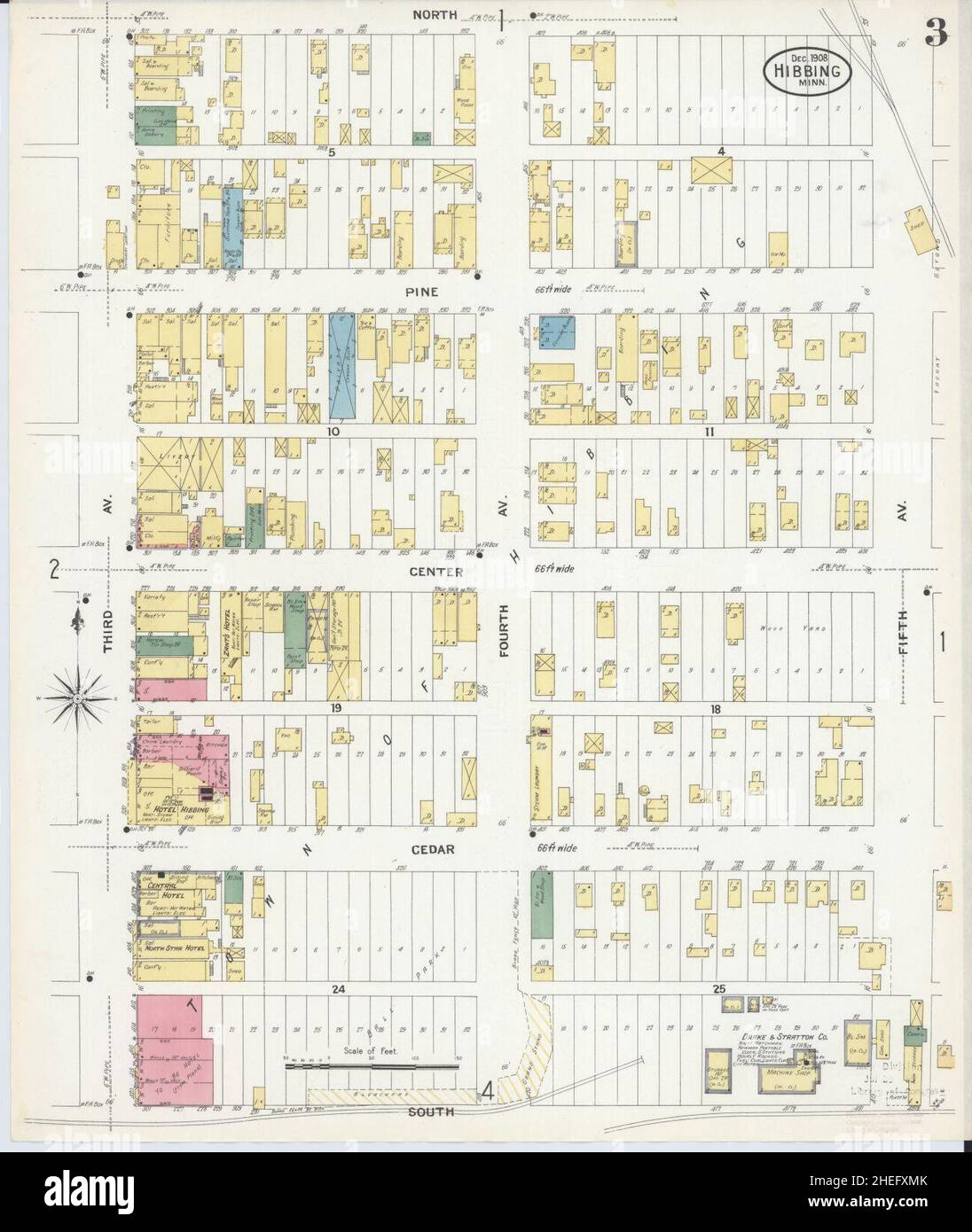 Hibbing minnesota mappa immagini e fotografie stock ad alta risoluzione ...