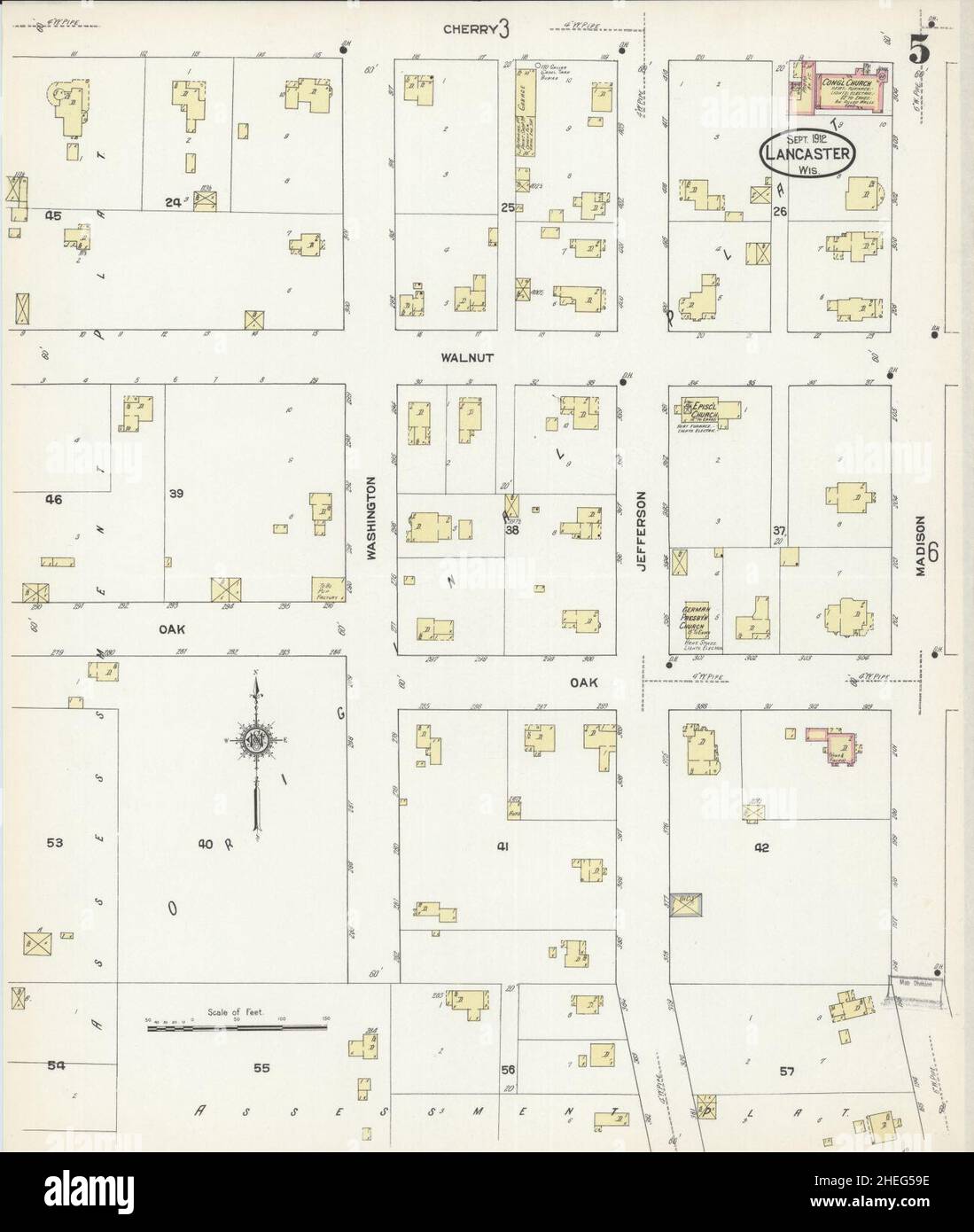 Mappa di lancaster wisconsin immagini e fotografie stock ad alta ...